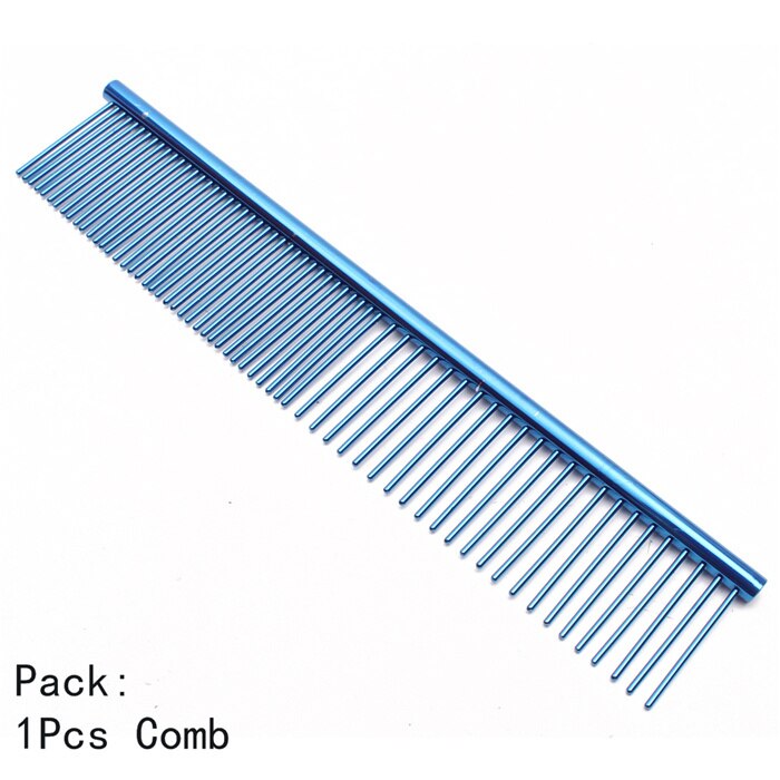 7" Stainless Purple Dragon Blue Comb Grooming Scis... – Grandado