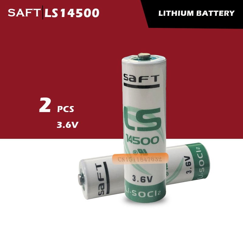 2Pcs Saft LS14500 ER14505 Aa 3.6V 2450Mah Lithium ... – Grandado