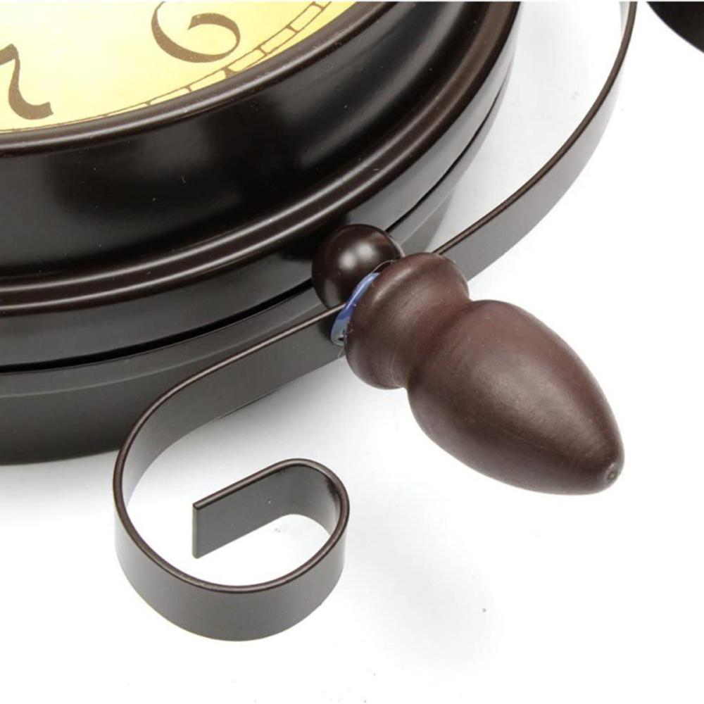 8 tommer vægmonteret dobbeltsidet kvartsur vintage... – Grandado