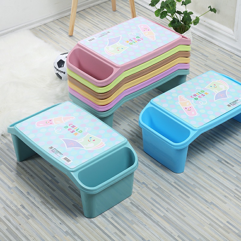 Plastic Study Table for Kids Toddlers Baby Desk wi... – Grandado
