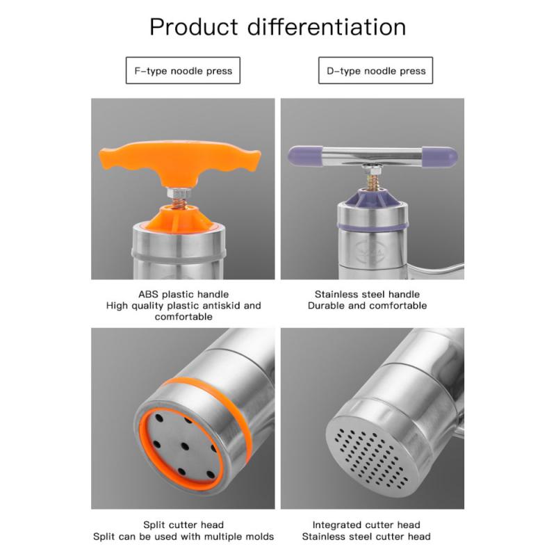 Huishoudelijke Roestvrij Staal Handmatige Pasta Ma... – Grandado