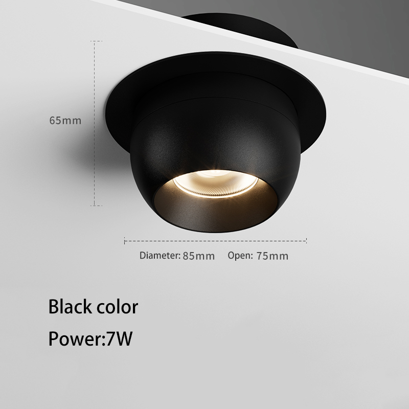 Led Spotlight Recessed Ceiling Lamp Adjustable Ang... – Grandado