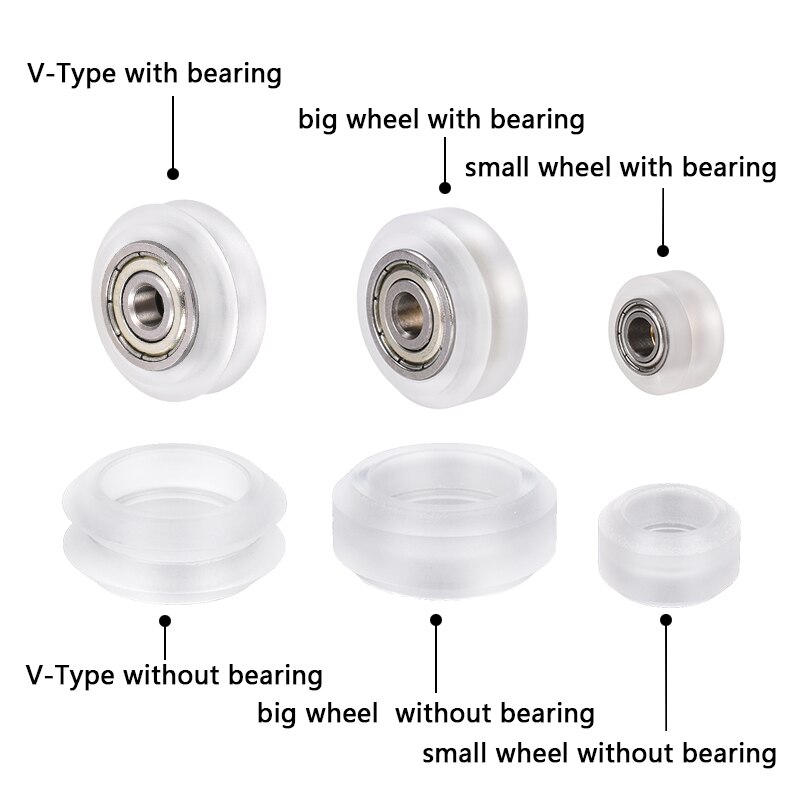 CNC Openbuilds PC Wheel Transparent V-slot With/No... – Vicedeal