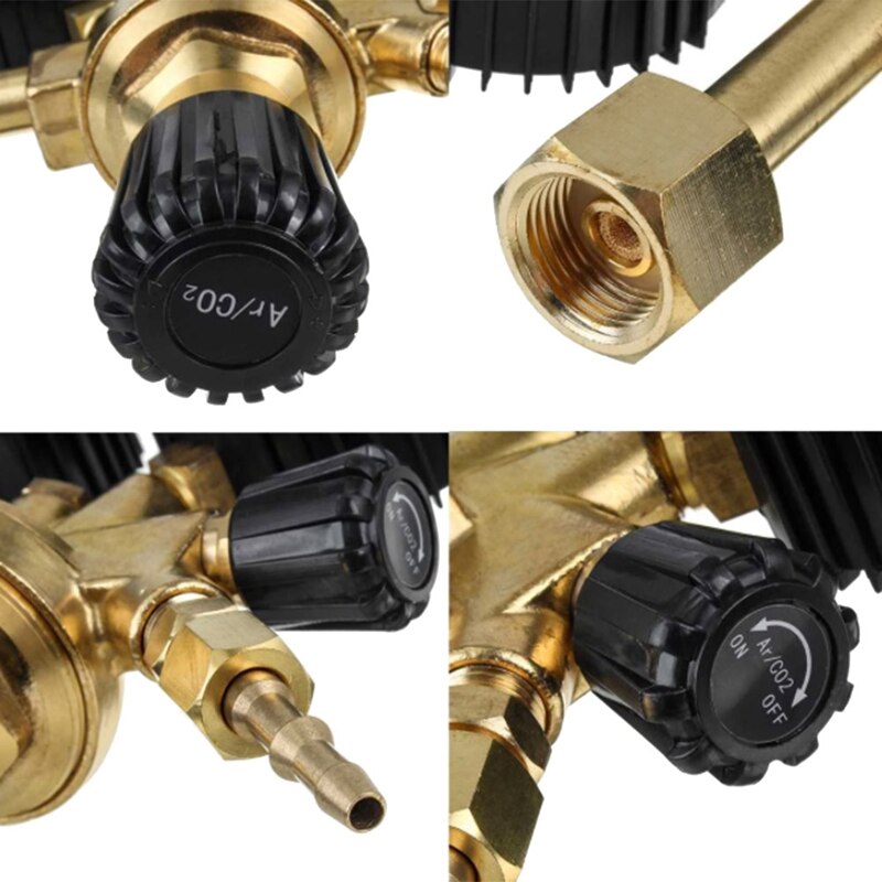 Universal Argon AR CO2 Mig Tig Flow Meter Gas Regu... – Vicedeal