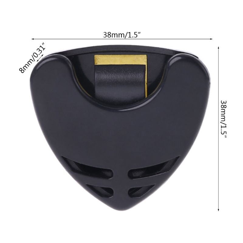 1 pc Guitar Pick Holder Plastic Plectrum Case Medi... – Grandado