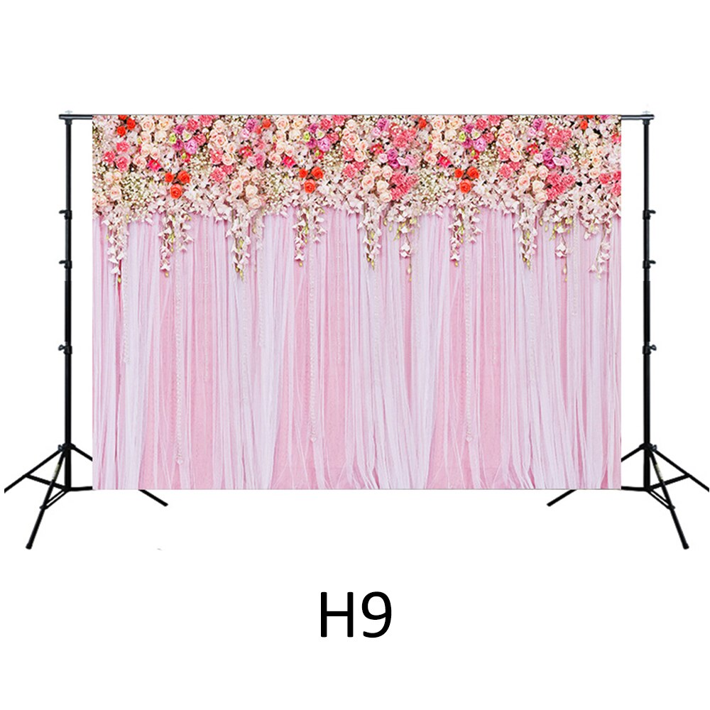 Kleur Bloem 3D Patroon, Party Romantische Foto Ach... – Vicedeal