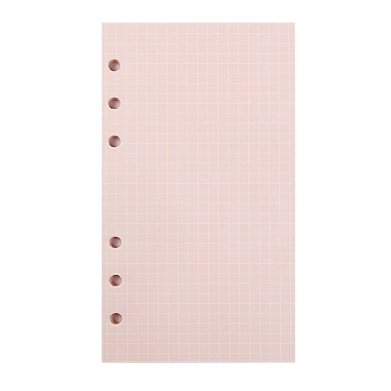 40 Sheets A5 A6 6 Ring Binder Loose-leaf Notebook ... – Grandado