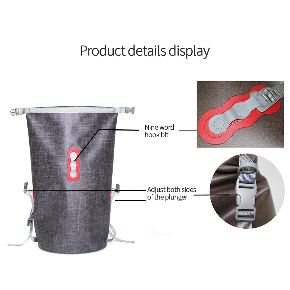 16L Men Backpack Unisex Waterproof Travel Pack Spo... – Vicedeal