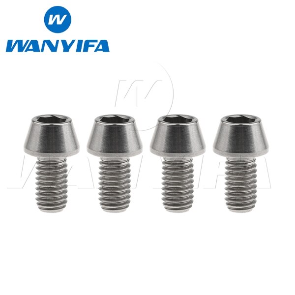 Wanyifa Bike Cycling Bolts Titanium Ti M6X10 15 16... – Vicedeal