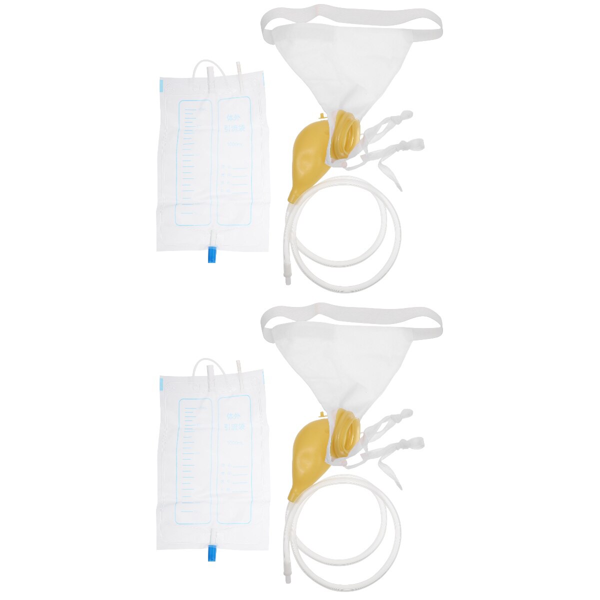 2 pcs Practical Urine Male Urinal Bottle Large Cap... – Grandado