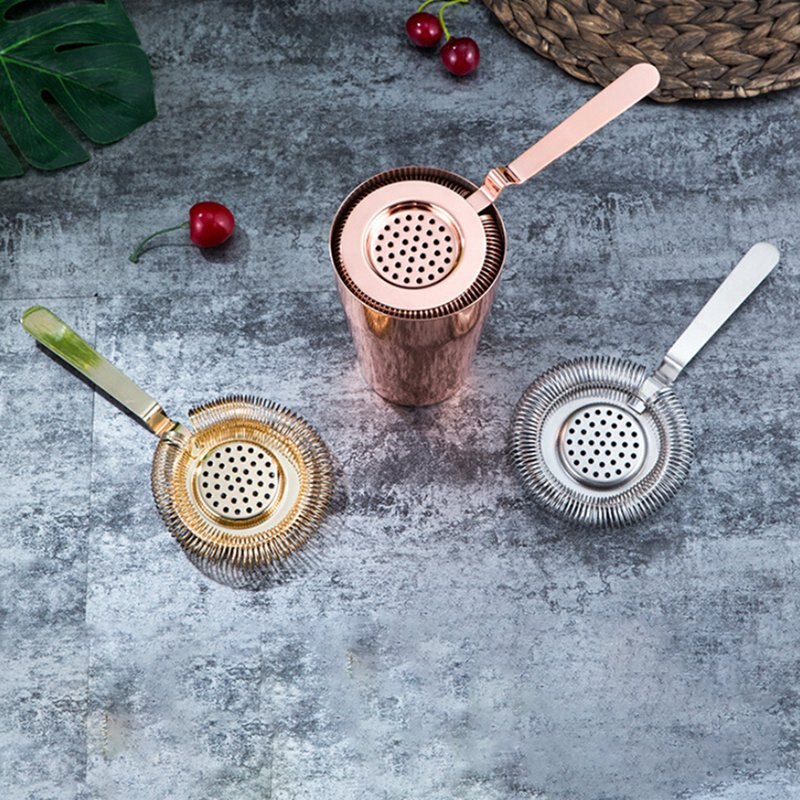 Bar Strainer Cocktail Shaker Ice Strainer Bar Acce... – Vicedeal