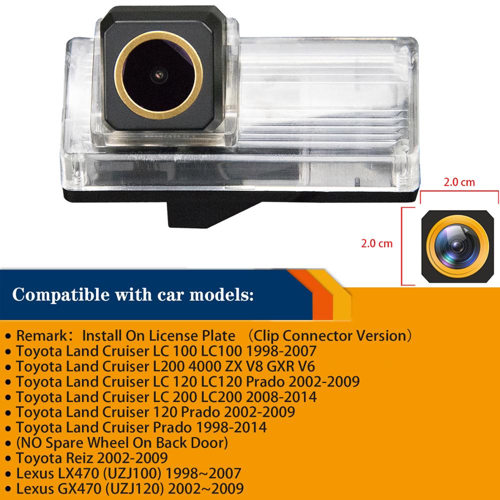 HD 1280x720p Goldene Reverse Rückansicht Kamera fü... – Vicedeal