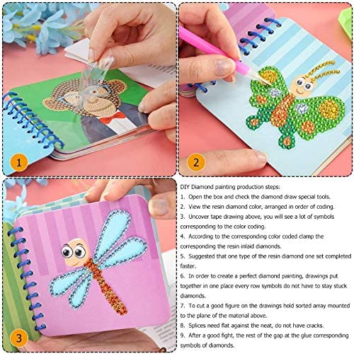 Diamond Painting Kits for Kids Animal Theme Books ... – Grandado