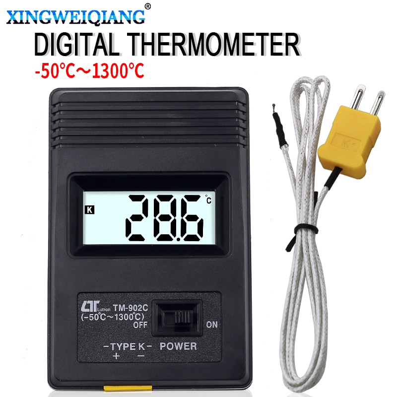 TM-902C (-50C to 1300C) Temperature Meter TM902C D... – Grandado
