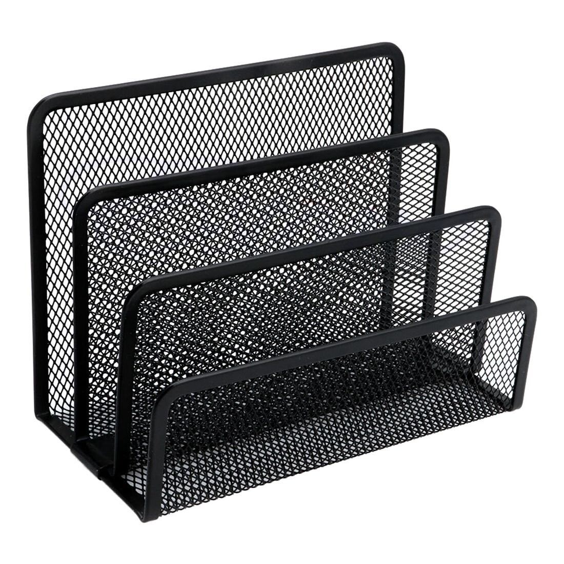 BLEL Black Mesh Letter Sorter Mail Document Desk T... – Grandado