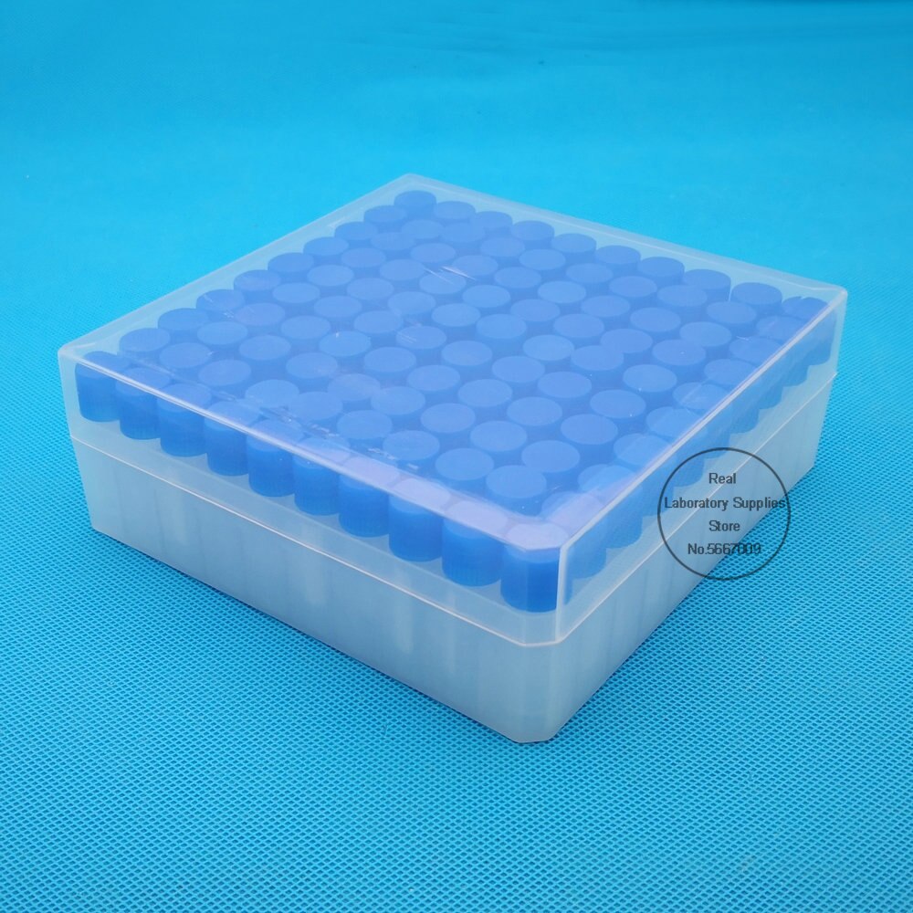 100pieces plastic 1.8ml freezing tube + one piece ... – Vicedeal