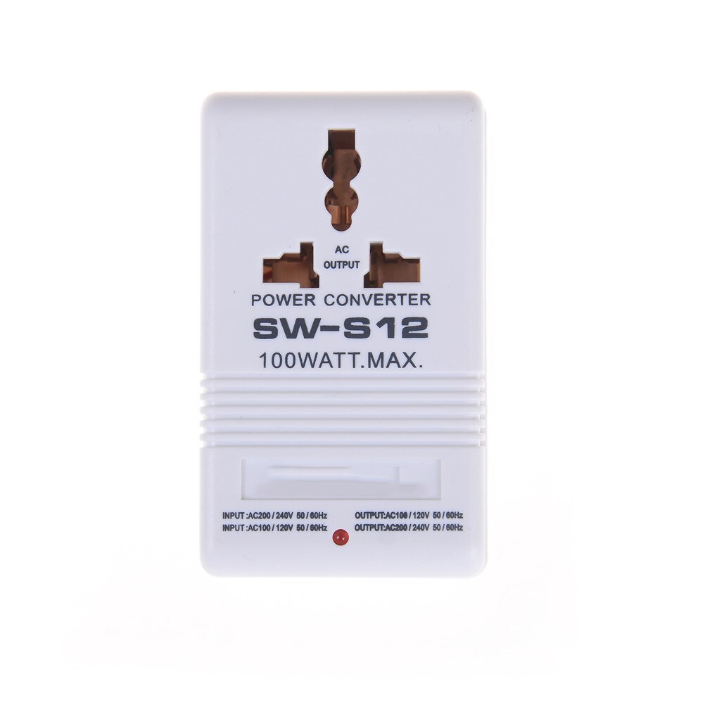 110V To 220V Step Up Down Voltage Converter 100W W... – Grandado
