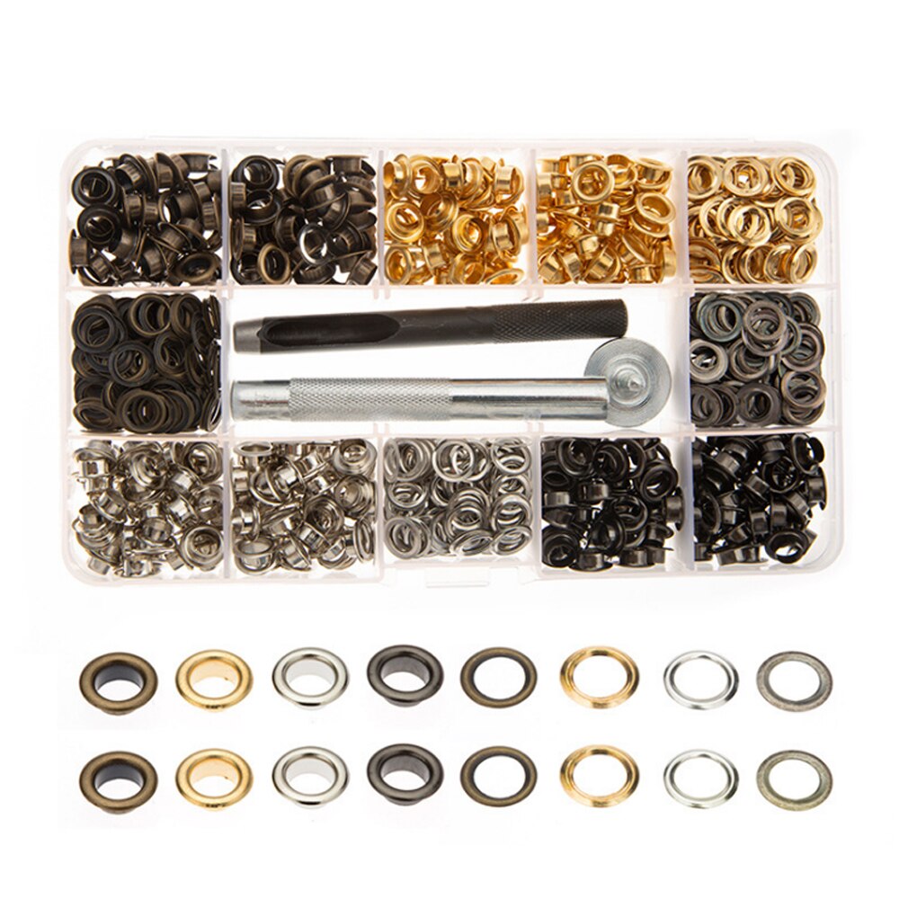 200pcs 6mm Inner Diameter Copper Eyelets Set With ... – Vicedeal