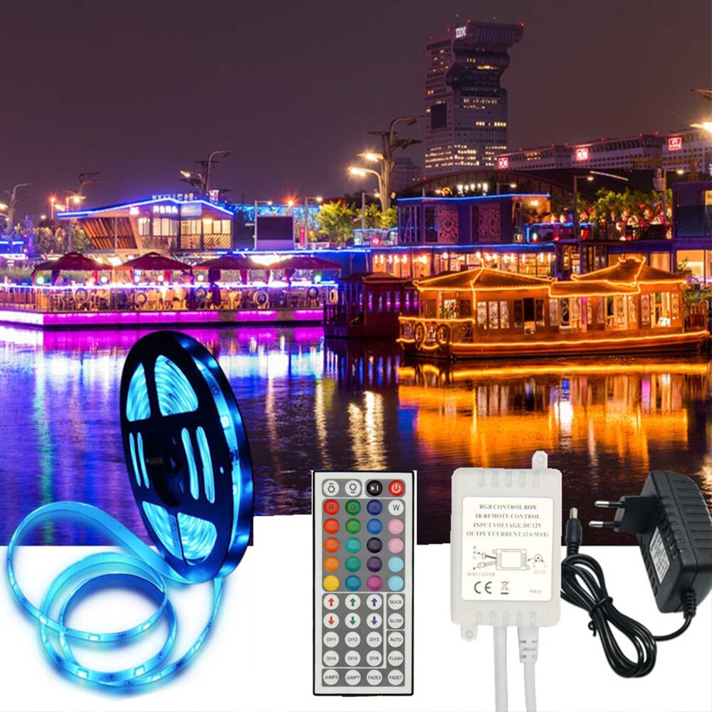 RGB LED Light Strip SMD2835 Flexible Ribbon RGB Le... – Grandado