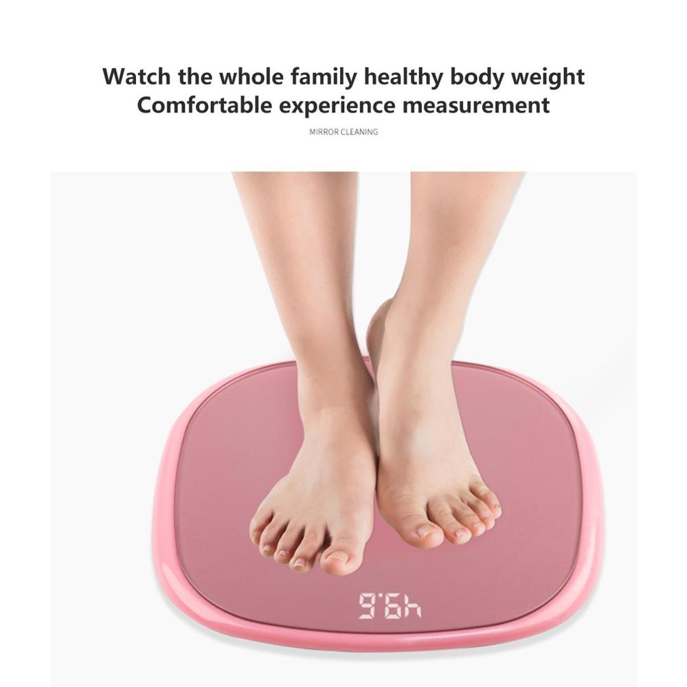 LED Display USB Chargeable Body Fat Scale Weight S... – Vicedeal