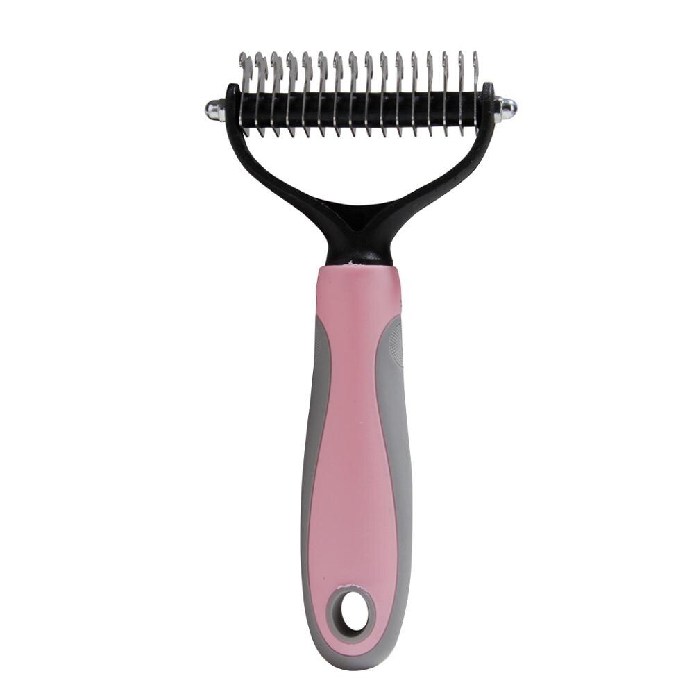 Pet Dog Fur Hair Knot Cutter Remove Rake Grooming ... – Grandado