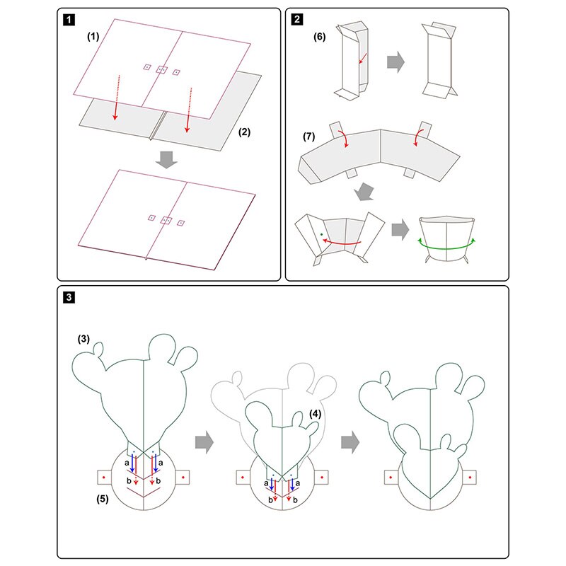DIY Pop-up Card Cactus Mini,Handmade 3D Anniversar... – Vicedeal
