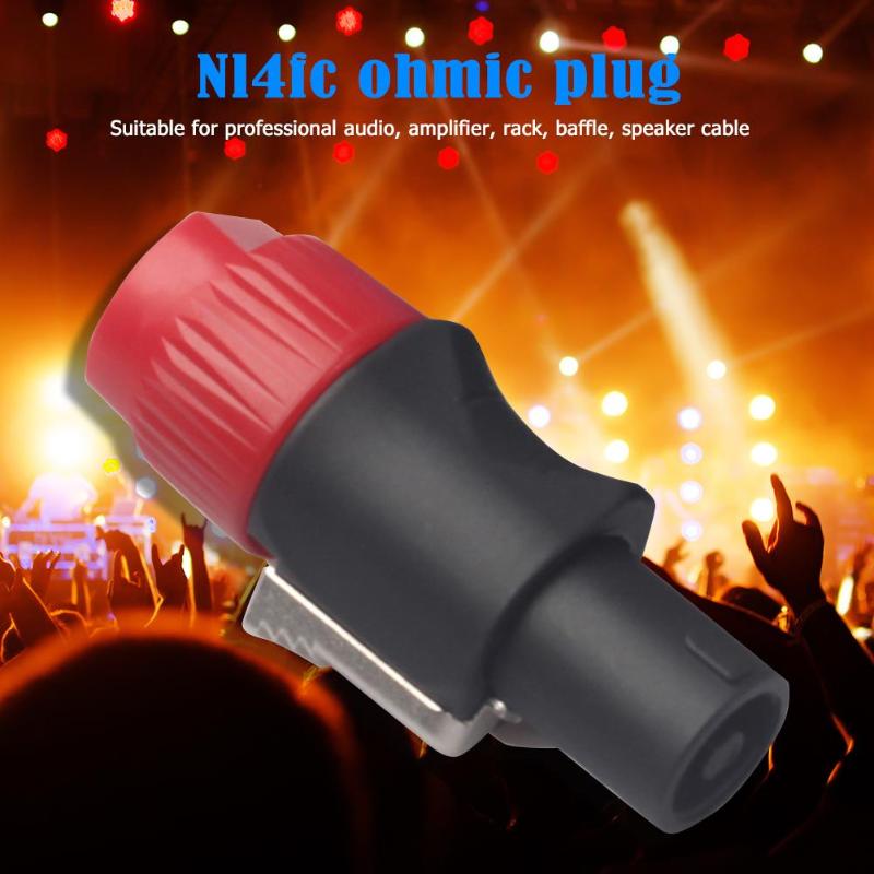 NL4FC 4 Pole Ohm Connector Audio Luidspreker Verst... – Grandado