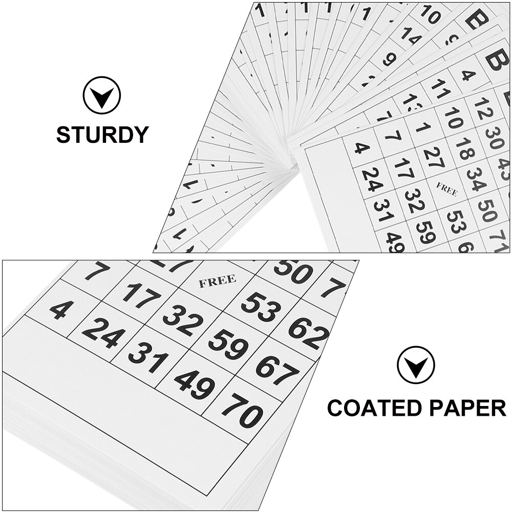 120pcs Bingo Cards Interactive Game Supply Child E... – Grandado