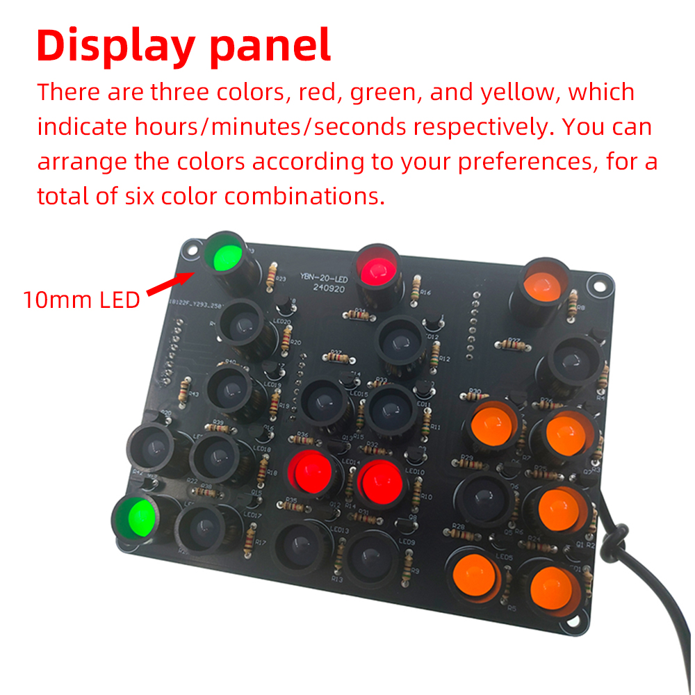 DC 5V DIY USB Binary Clock Electronic Clock Kit Re... – Vicedeal