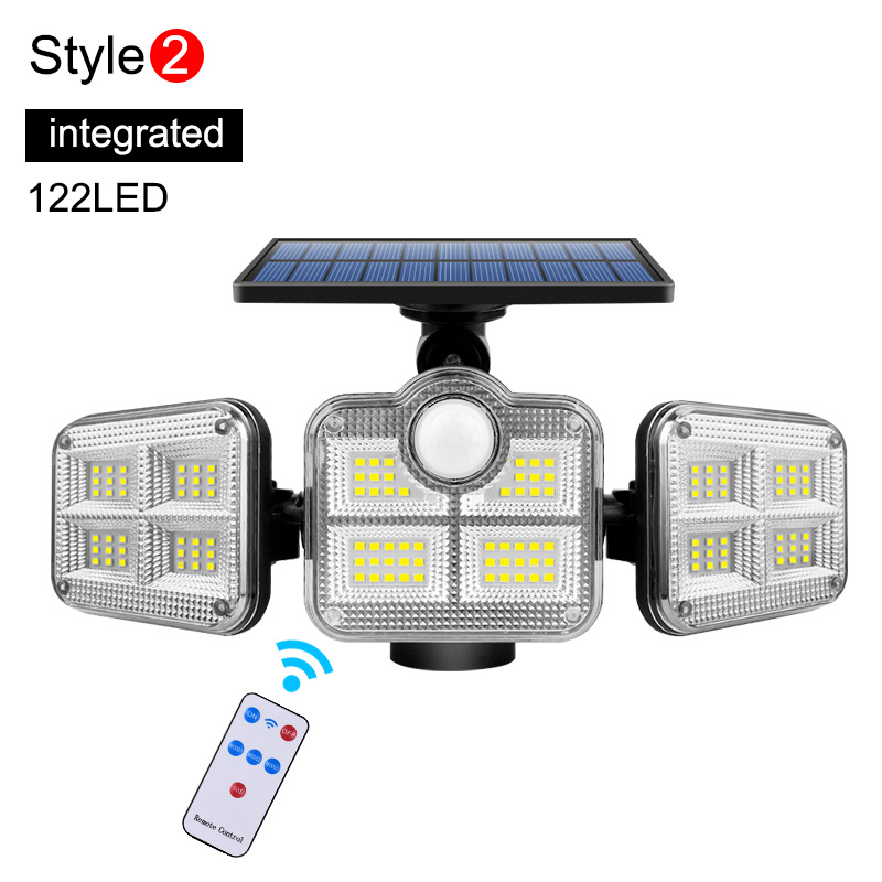20w Solar Light 122/333led IP65 Waterproof Outdoor... – Grandado