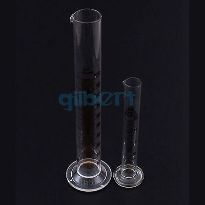50ml Lab Glass Graduated Measuring Cylinder 110mm ... – Vicedeal