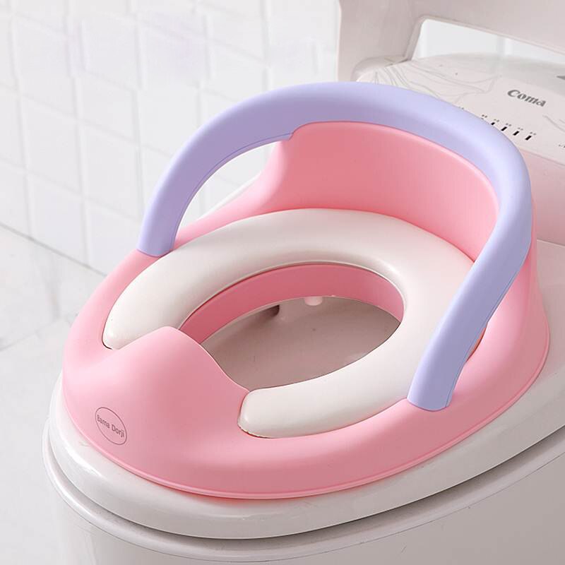 Baby Toilet Safe Seat With Armrests Girls Boys Tra... – Grandado