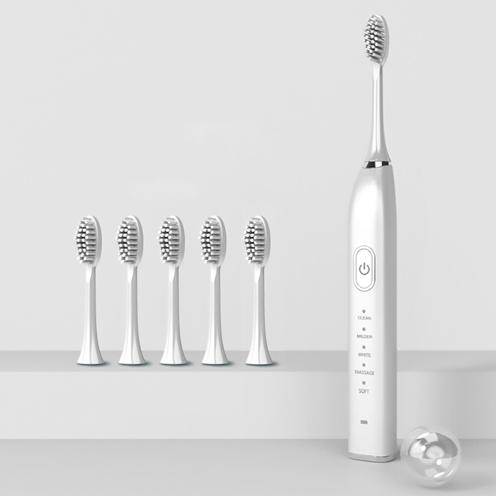 Powerful Ultrasonic Sonic Electric Toothbrush USB ... – Vicedeal