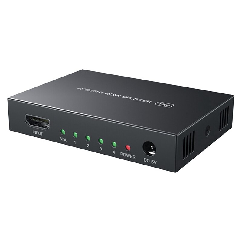 Hdmi Splitter 1X4 Hd 4K 30Hz Video Divider Voor Dv... – Vicedeal