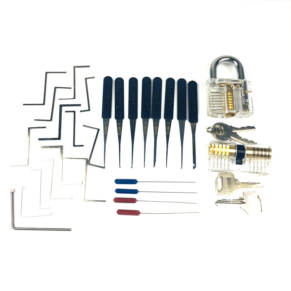 2pcs Transparent Lock with Broken Pick Tool Remove... – Vicedeal