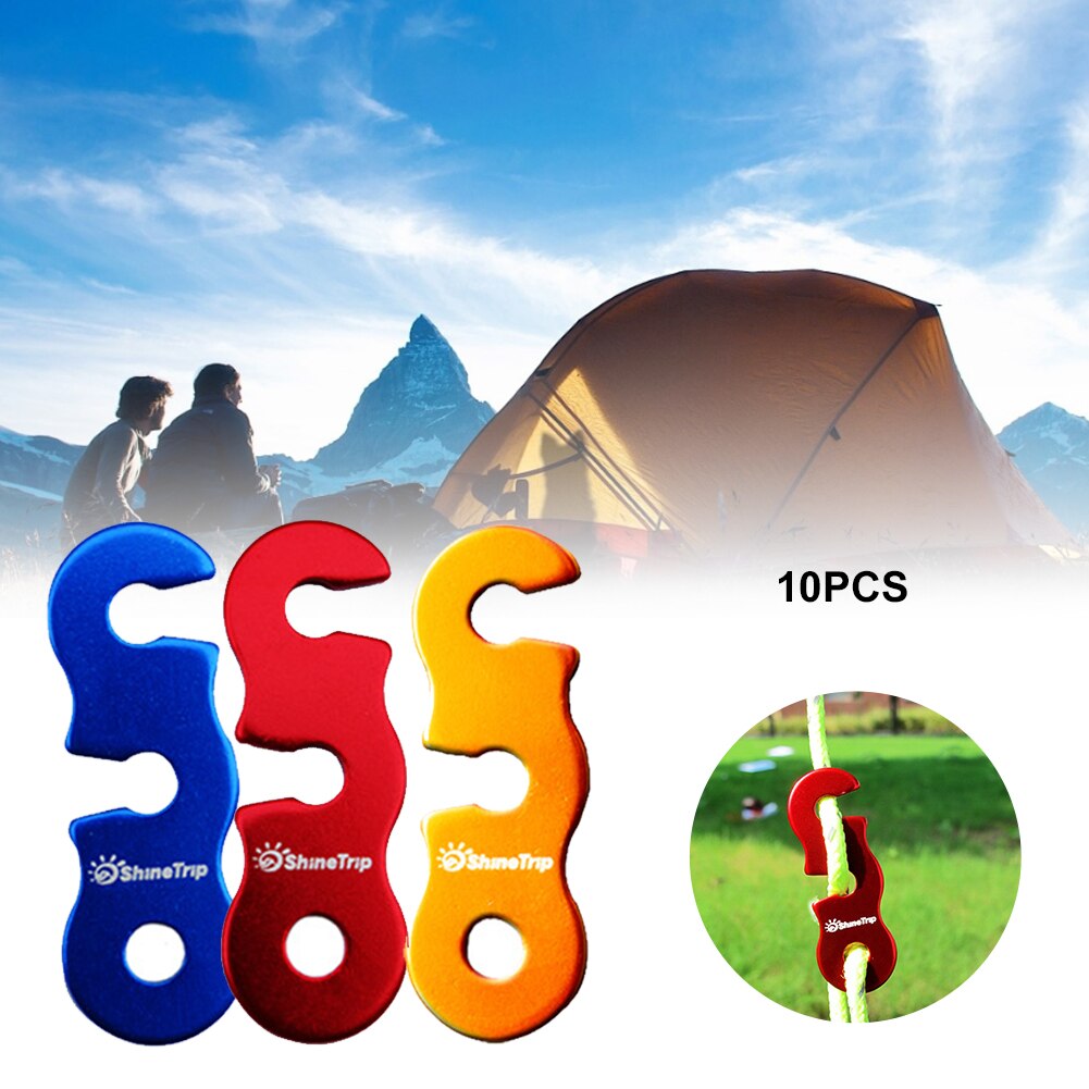 10pcs Tent Wind Rope Buckle Mini Cord Adjuster Ten... – Grandado