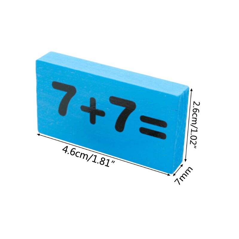 1 Set Authentic Standard Wooden Math Arithmetic Ch... – Grandado