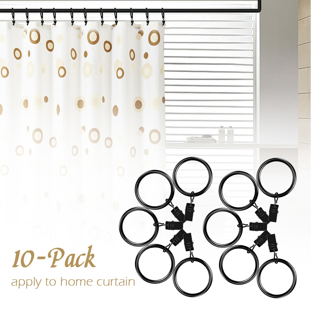 10pcs Stainless Steel Hook Metal Rings Removable C... – Grandado