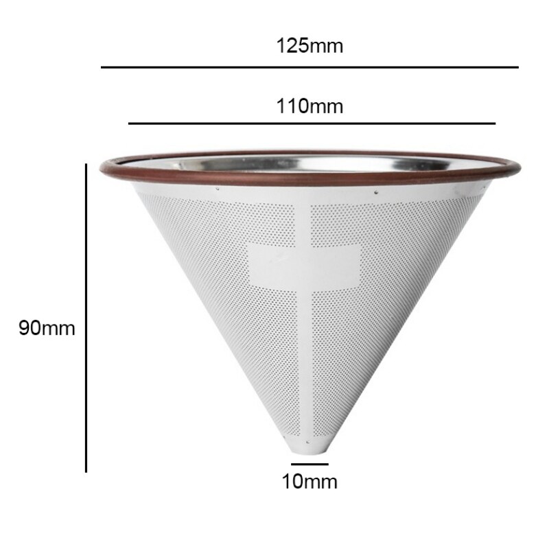 Stainless Steel Paperless Pour Over Coffee Dripper... – Grandado