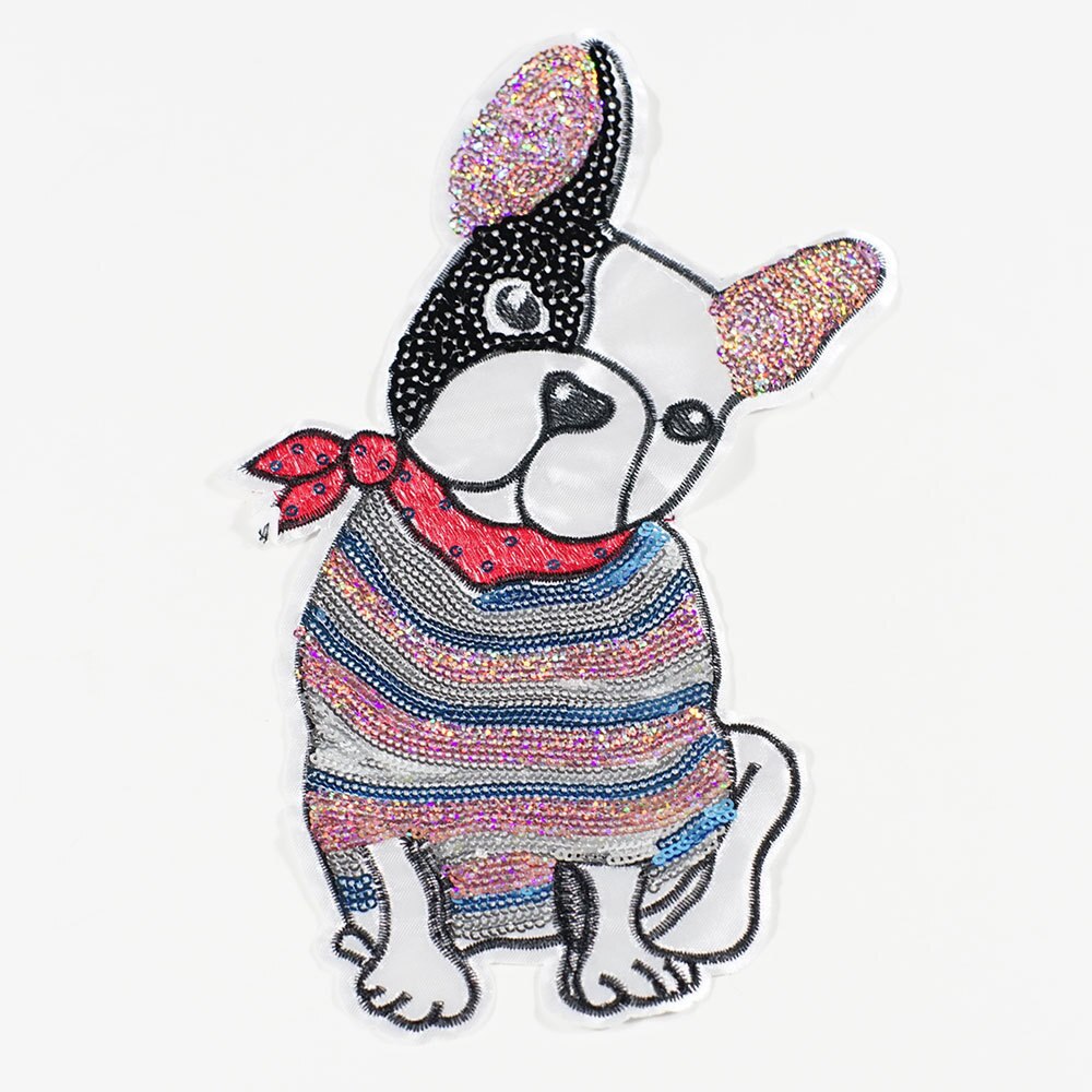 Leuke Cartoon Pop Pailletten Geborduurd Doek Stick... – Grandado