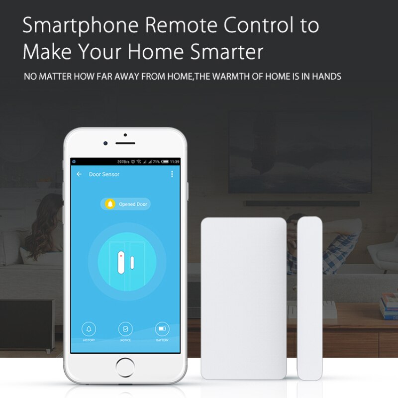 Smart door sensor support multi-user to edit the d... – Vicedeal