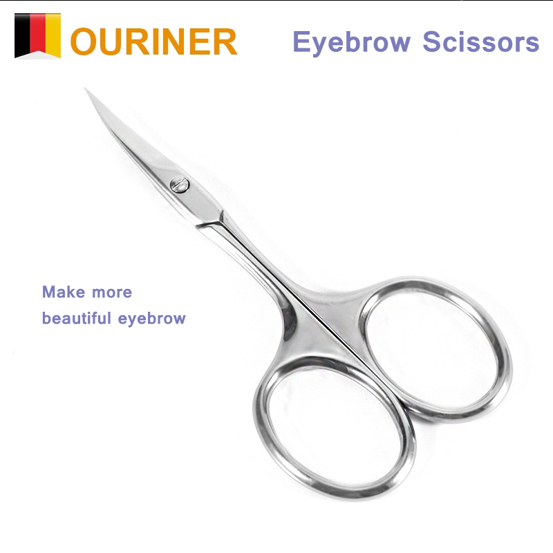 Gebogen Mes Wenkbrauw Schaar Professionele Roestvr... – Grandado