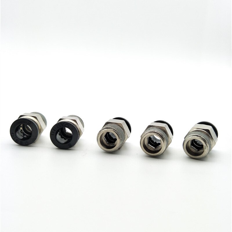 5 Pcs 1/4" PT Male Thread 8mm Push In Joint Pneuma... – Vicedeal