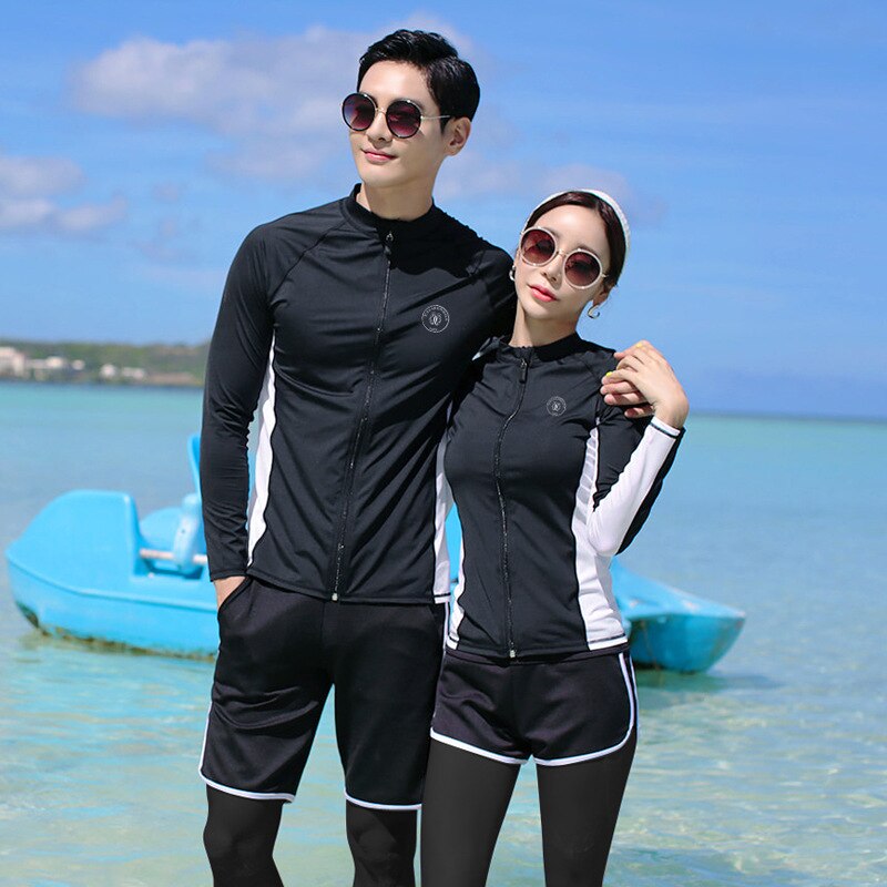 Women's Long Sleeve Rashguard Swimsuit Sports ... – Vicedeal