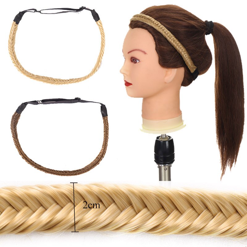 AILIADE Fishbone Braids Elastic band made of hair ... – Vicedeal