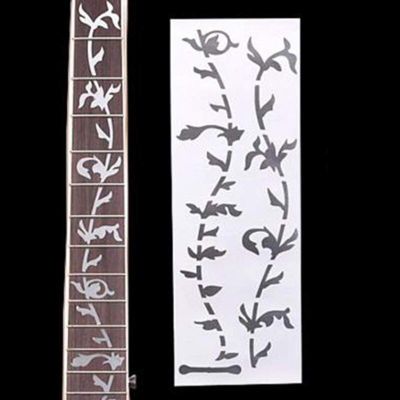 Electric Acoustic Guitar Stickers Inlay Decal Ultr... – Grandado