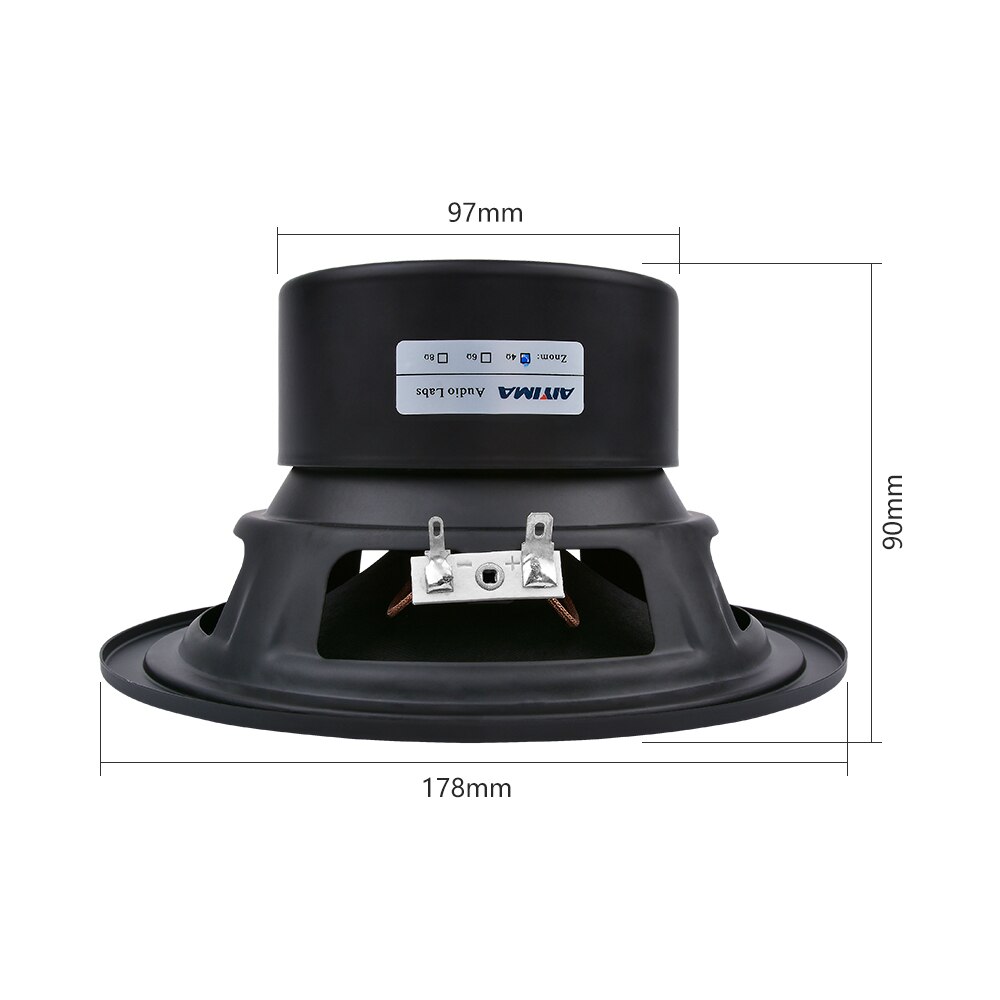 AIYIMA 1Pc 6,5 Zoll Bass Lautsprecher 4 8 Ohm 120W... – Vicedeal