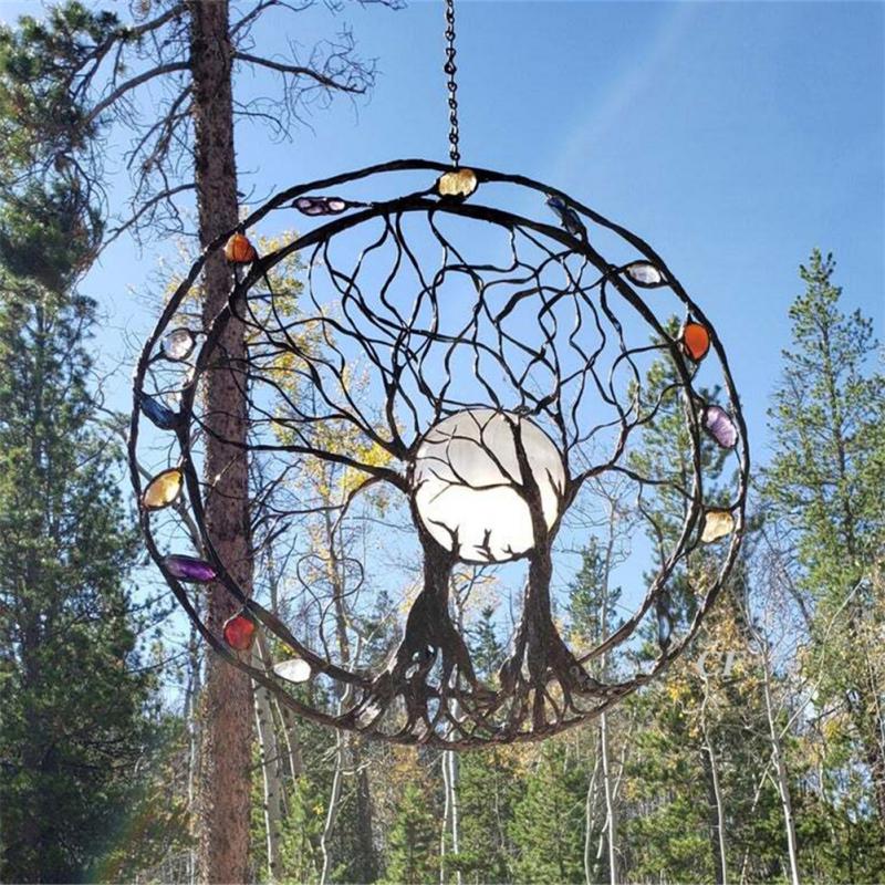 3D Round Tree Of Life Wall Hanging Decorations Dia... – Vicedeal