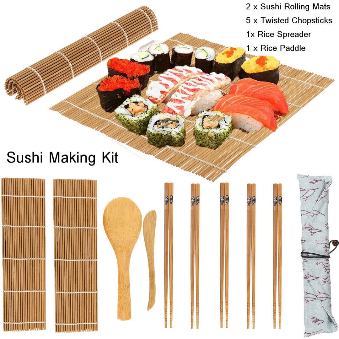 9 Stks/set Diy Sushi Maker Set Rice Mold Keuken Su... – Grandado