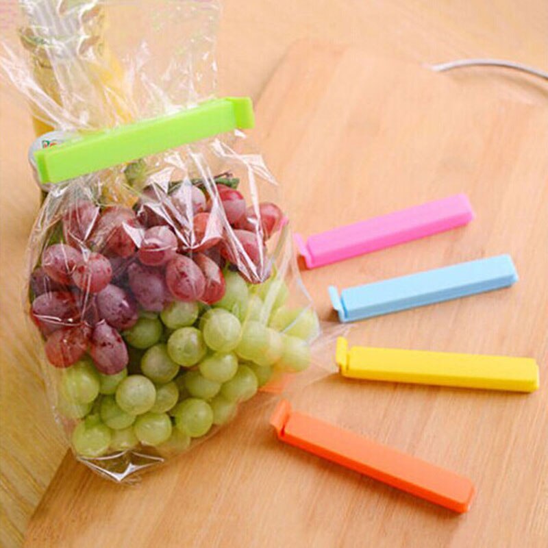 6PCs/ Lot Bag Clips Food Fresh Keeping Snack Seali... – Grandado